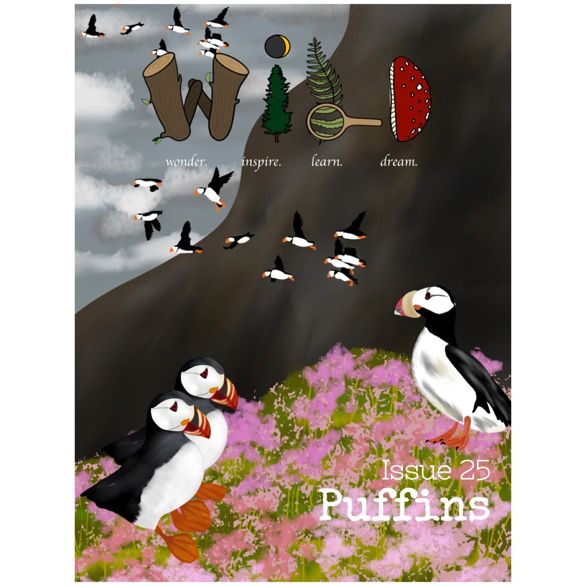 WILD Mag Issue 25 - Puffins – Firefly Nature School