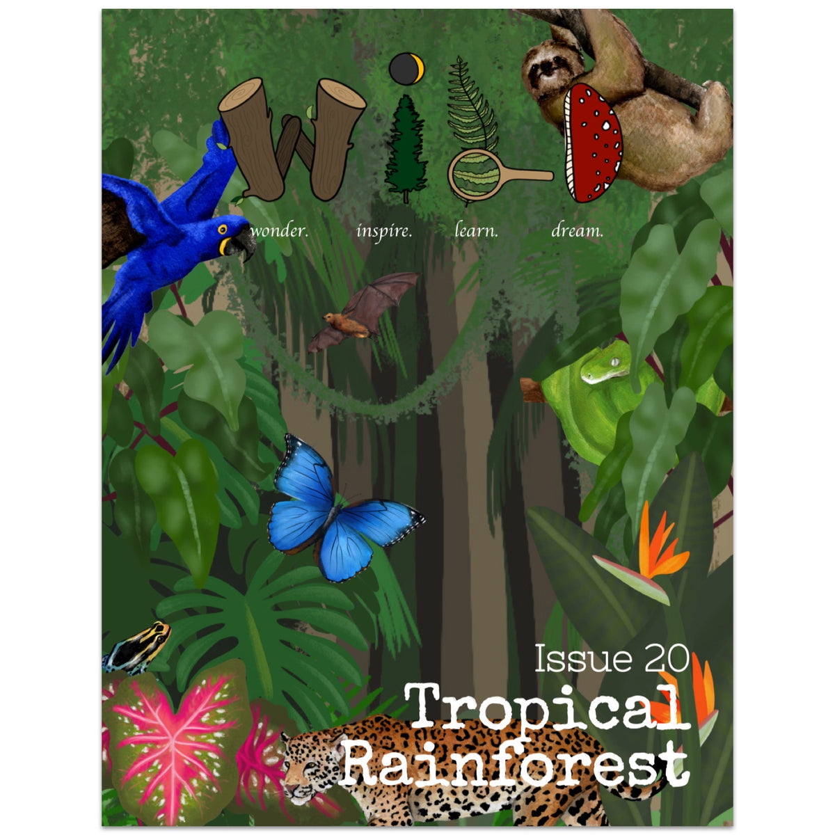 WILD Mag Issue 20 - Tropical Rainforest – Firefly Nature School